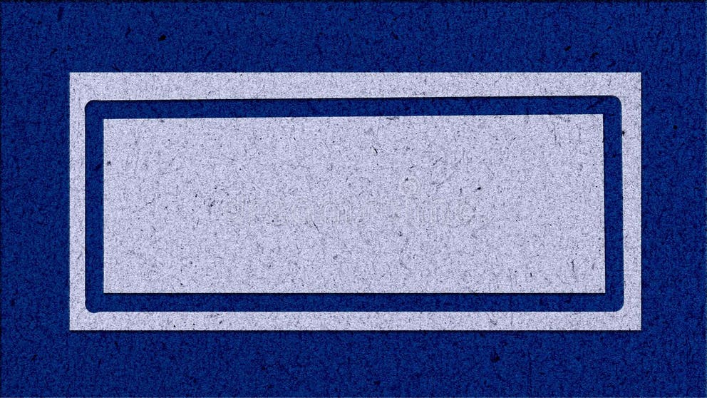 Blue and White Rectangle a Rectangular Shape is Depicted in Shades of ...