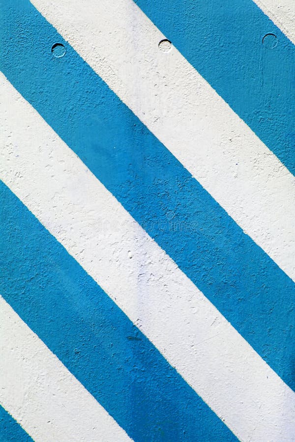 Blue and White Road Marking Stock Photo - Image of corner, abstract ...