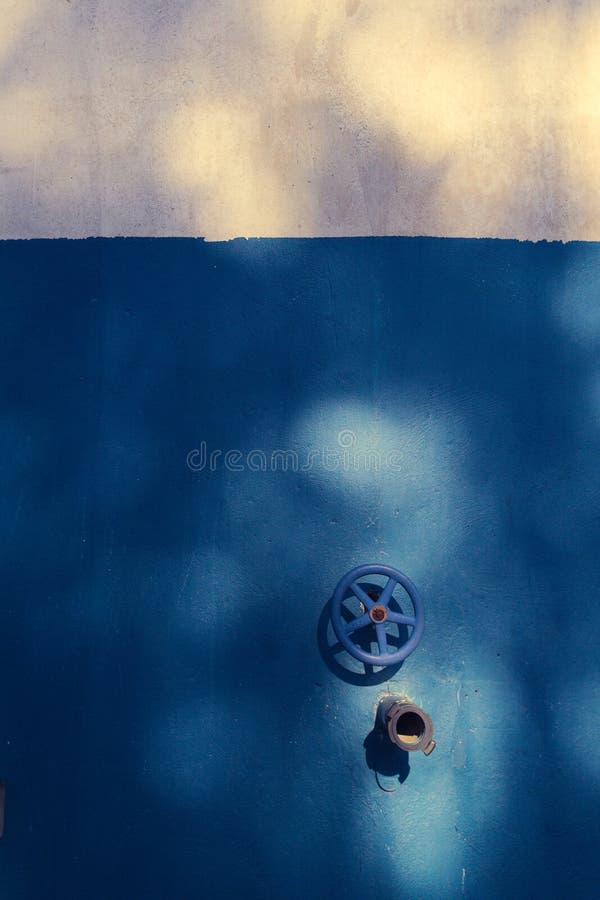 Blue and white shadow wall stock photo. Image of background - 96181004