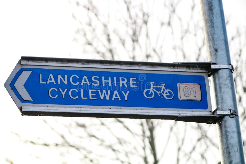 Cycleway sign stock photo. Image of direction, writing - 169758740