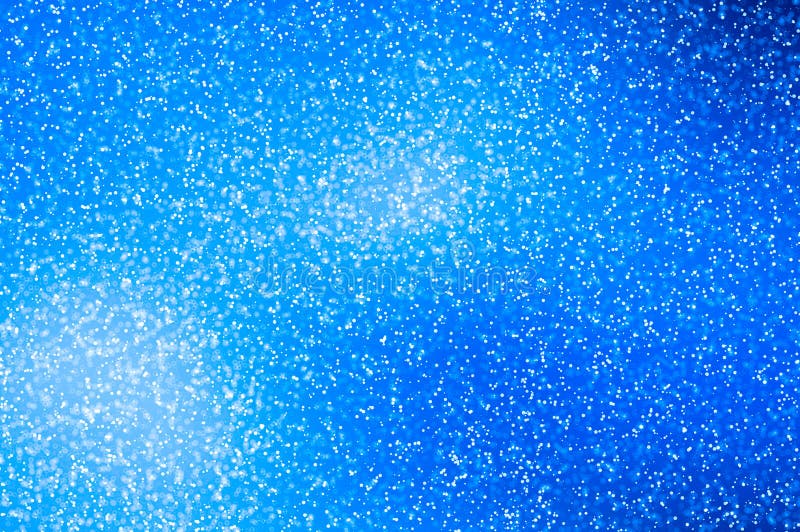 Blue and White Snow Speckled Background Stock Illustration ...