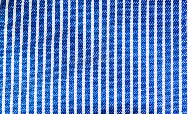 Blue and White Stripes Fabric Closeup Stock Photo - Image of surface ...