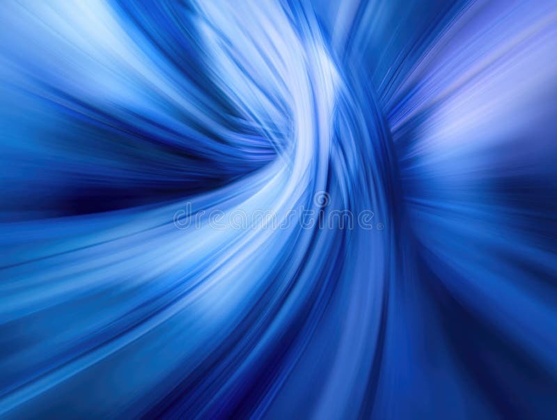 Blue and White Swirl Pattern with a Blue Background Stock Illustration ...