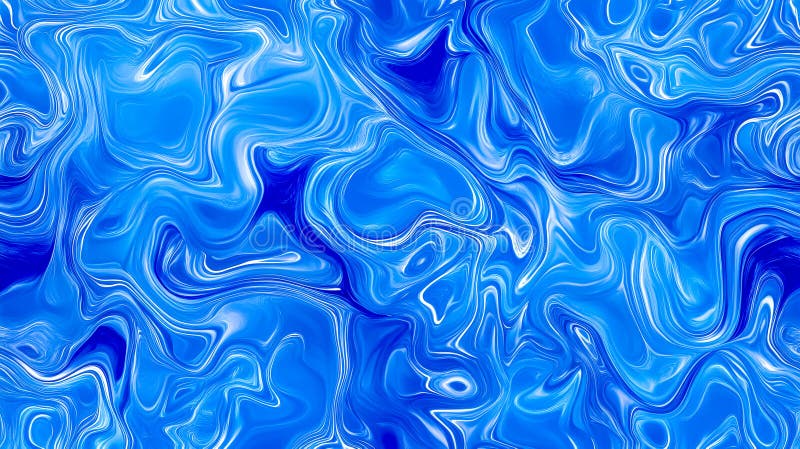 Blue and White Swirls Creating a Mesmerizing Abstract Background Stock ...