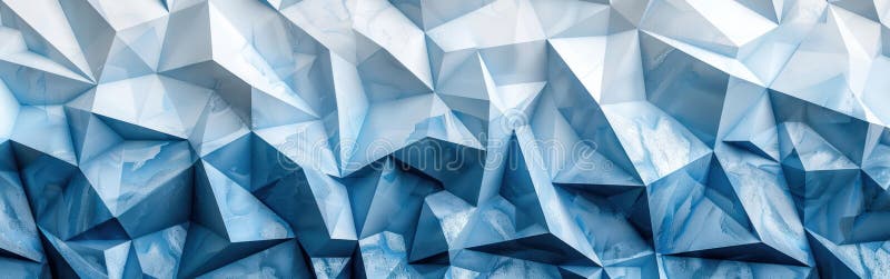 Blue and White Triangular Mosaic Tile Texture - Geometric Triangle ...