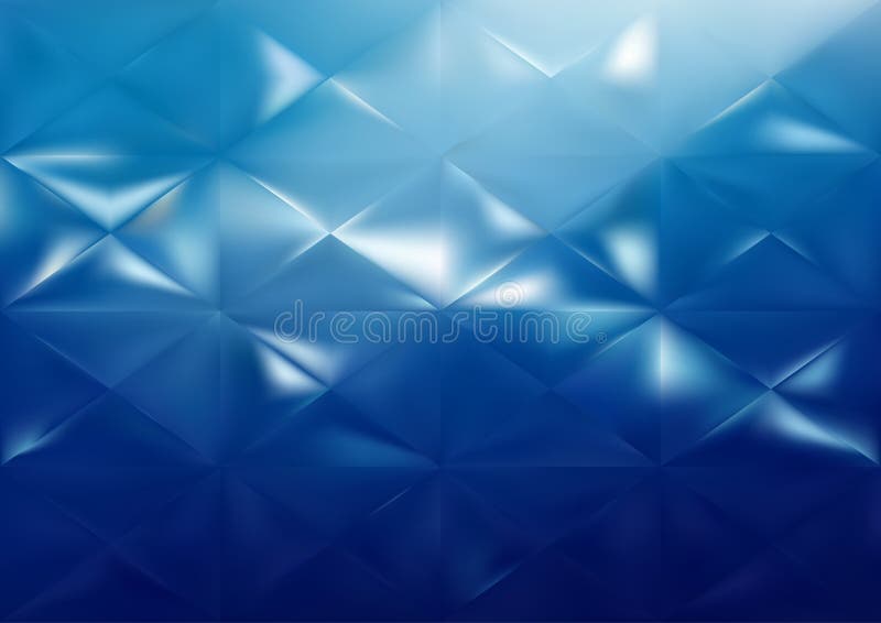 Blue and White Triangular Pattern Background Stock Vector ...