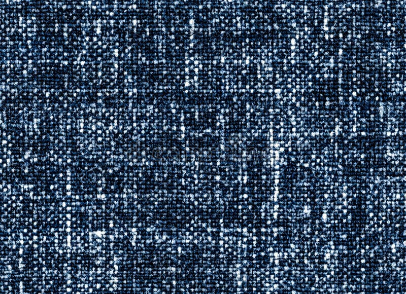 Seamless Blue and White Tweed Fabric Texture Stock Illustration ...