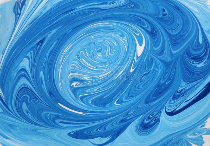 Blue and White Wall Colors are Mixed Together Stock Image - Image of ...