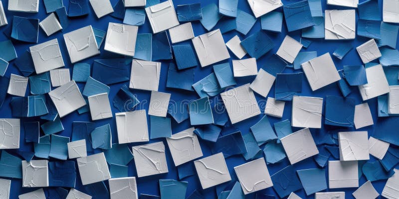 Blue and White Wall Tiles stock photo. Image of decoration - 375697576