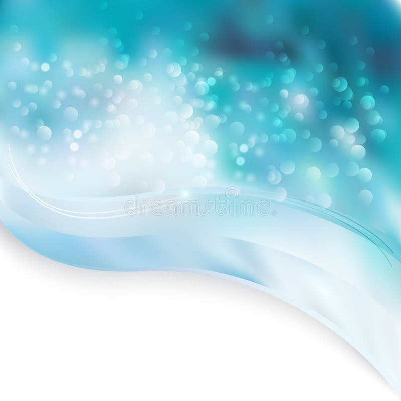 Blue and White Wave Ppt Background Beautiful Elegant Illustration Stock ...
