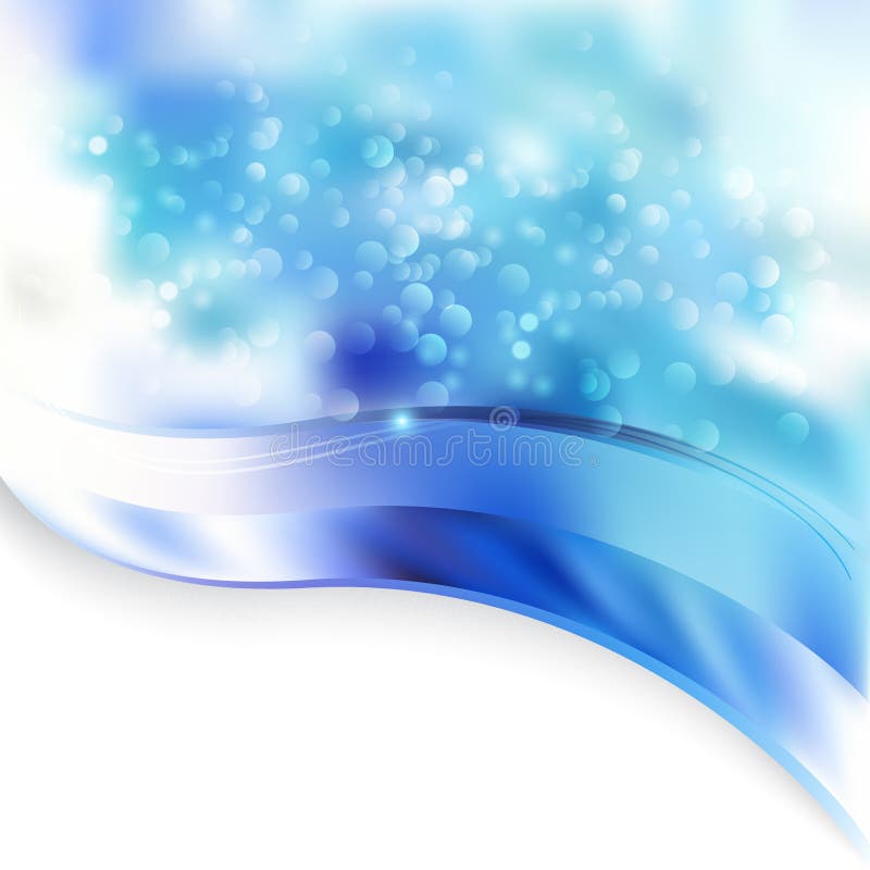 Blue and White Wave Ppt Background Vector Graphic Beautiful Elegant ...