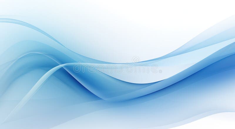 A Blue and White Wavy Lines Stock Illustration - Illustration of design ...