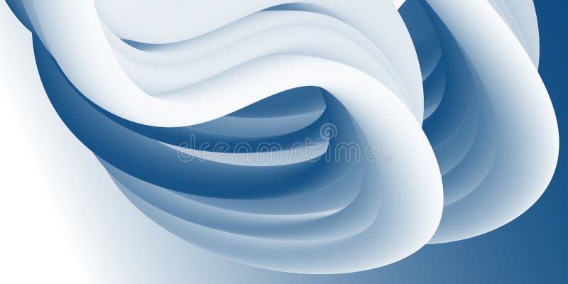 Blue and White Wavy Surface. Minimalistic Design Stock Vector ...