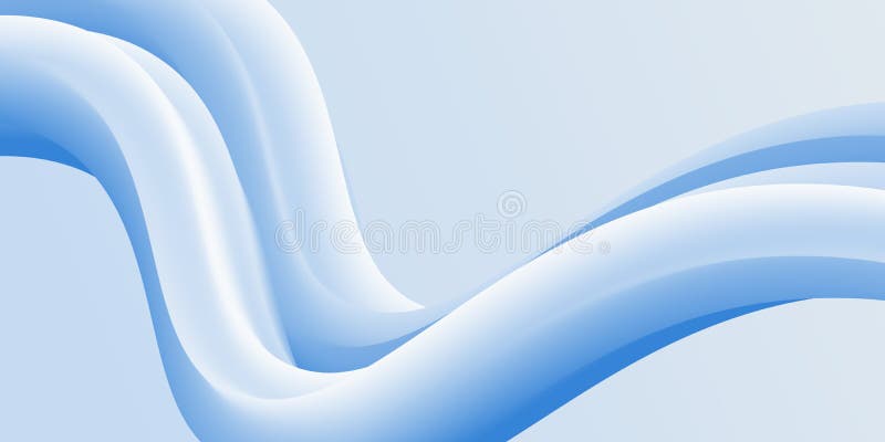 Blue and White Wavy Surface. Minimalistic Design Stock Vector ...