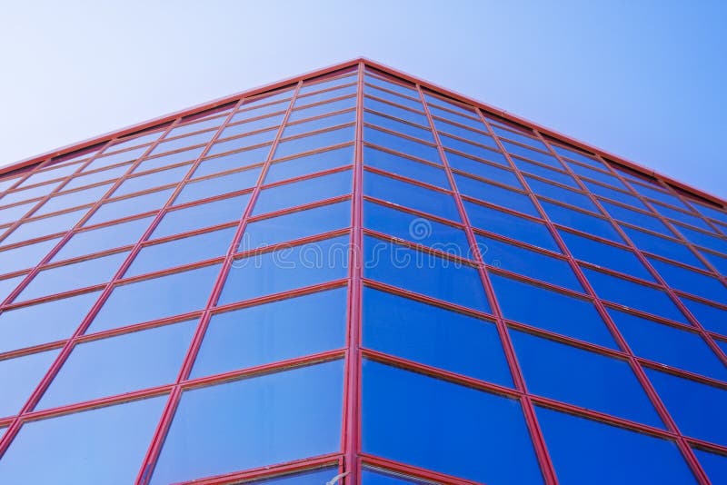 Blue windows pattern stock photo. Image of cityscape, business - 4879352
