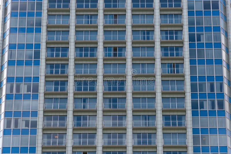 The Blue Windows of the Building, Background Texture Pattern of Stock ...