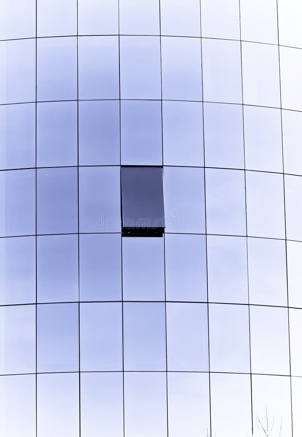 Blue windows pattern stock photo. Image of facade, modern - 5192926