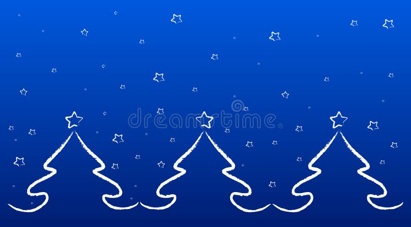 Blue winter stock vector. Illustration of star, year - 11941609