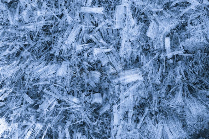 Blue Winter Frost Background Stock Photo - Image of frosty, cold: 92687828