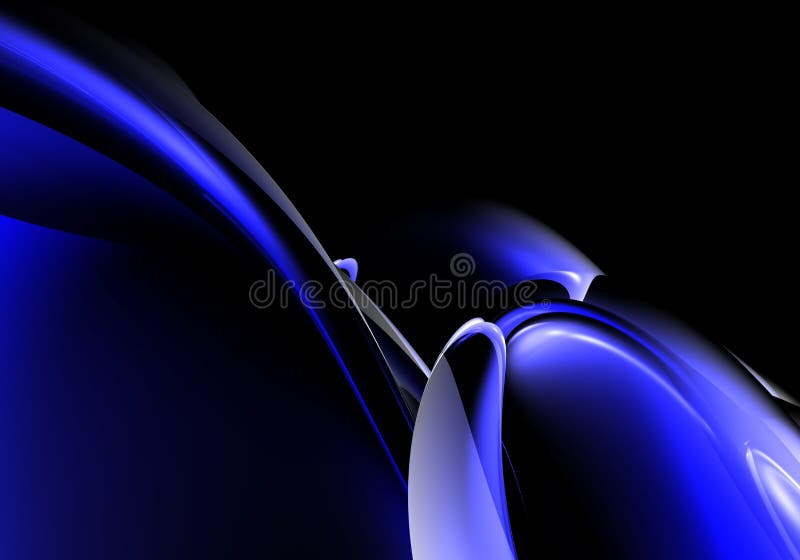 Blue wire 01 stock illustration. Illustration of curve - 482938