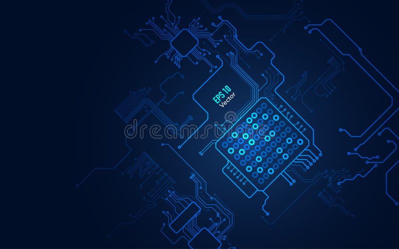 Blue Wire Background stock vector. Illustration of electrical - 108012660