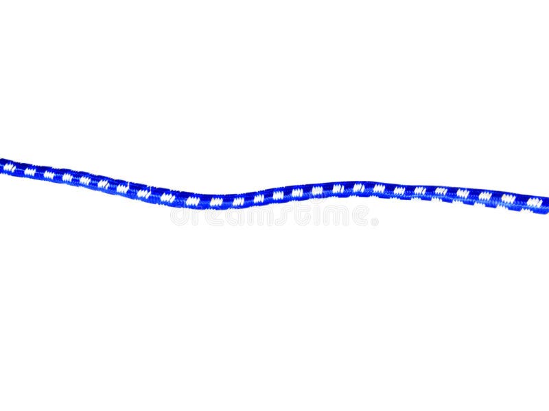 Blue Wire Cable of Usb and Adapter Isolated on White Background ...