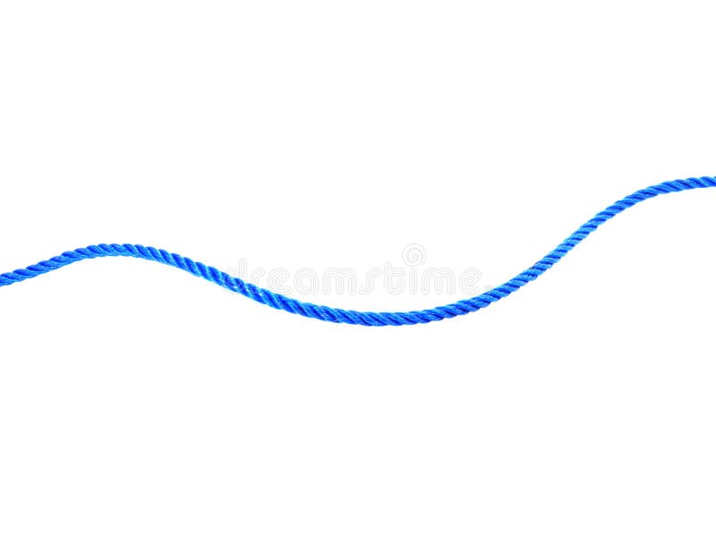 Blue Wire Cable of Usb and Adapter Isolated on White Background ...