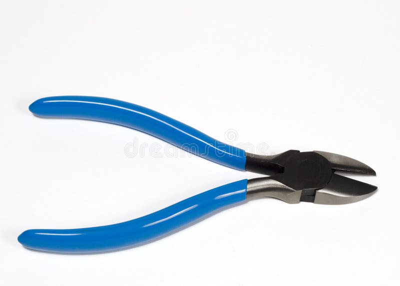 Blue Wire Cutters stock photo. Image of blue, pliers, hardware - 1060442