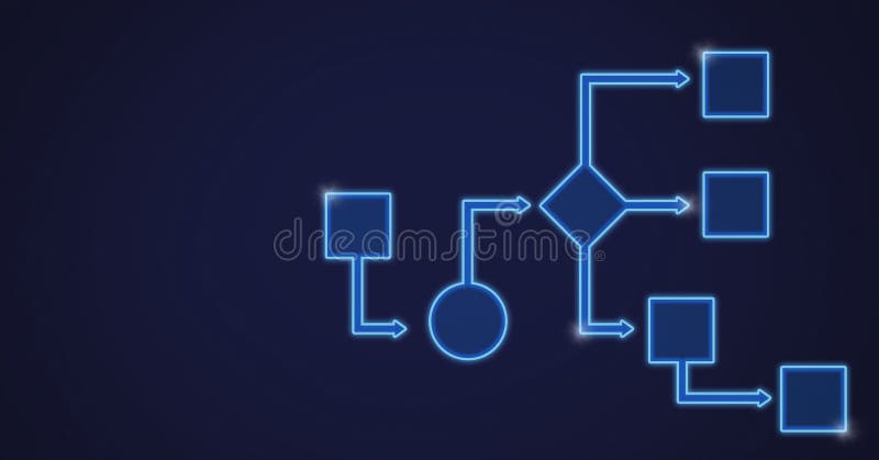 Blue Wireframe with Blue Background Stock Illustration - Illustration ...