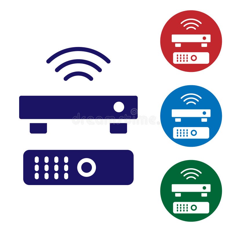 Blue Wireless Multimedia and TV Box Receiver and Player with Remote ...