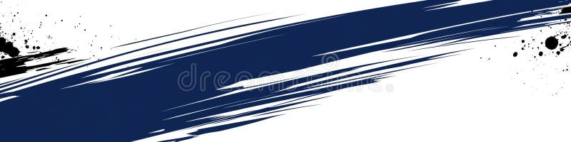 Blue Wispy Diagonal Ribbon Effect with Varied Line Thickness and ...