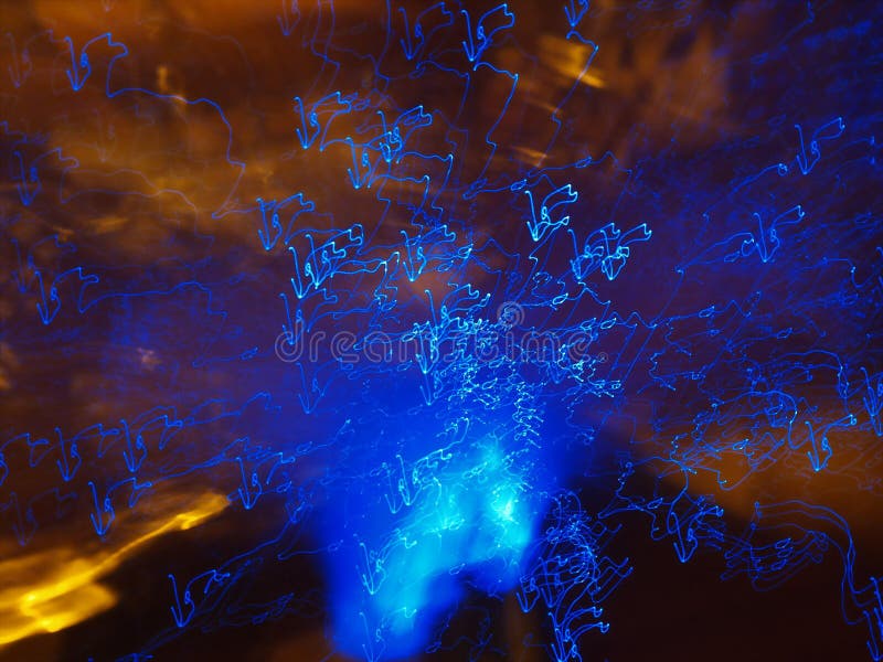 Blue Wobble stock image. Image of movement, fantasy, electricity - 8903275