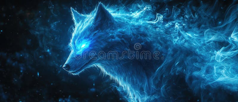Wolf Flames Stock Illustrations – 499 Wolf Flames Stock Illustrations ...