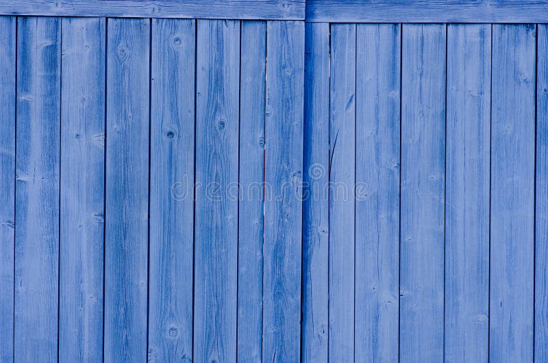 Blue wooden gates stock image. Image of empty, facade - 77385273