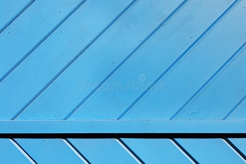 Blue Wooden Slats Background Stock Photo - Image of diagonal, blue ...