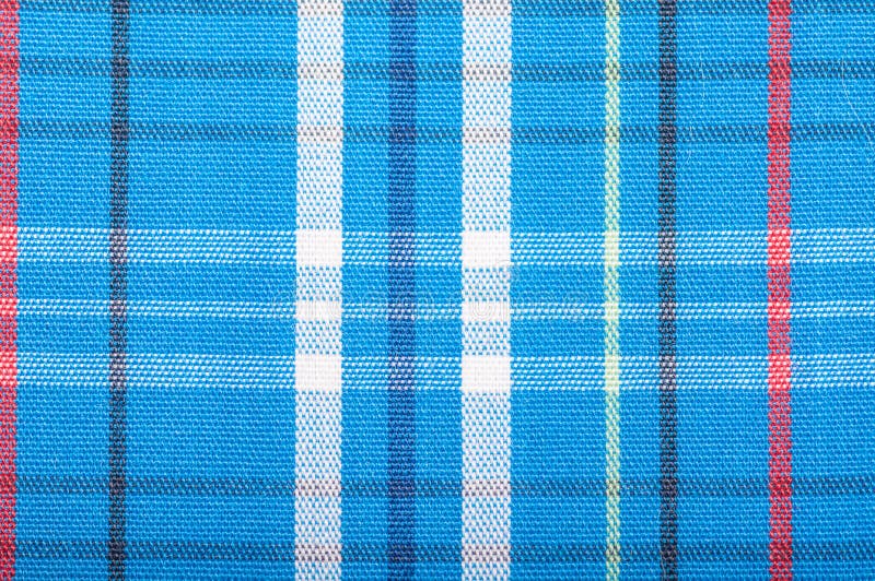 Blue Wool Fabric Texture with Cell Stock Photo - Image of ornate ...