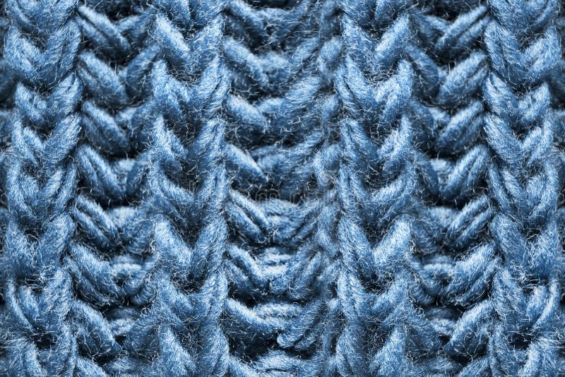 Blue knitted texture stock photo. Image of warm, yarn - 103981028