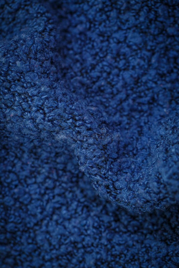 Blue Wool Texture for Warm Clothes Stock Image - Image of abstract ...