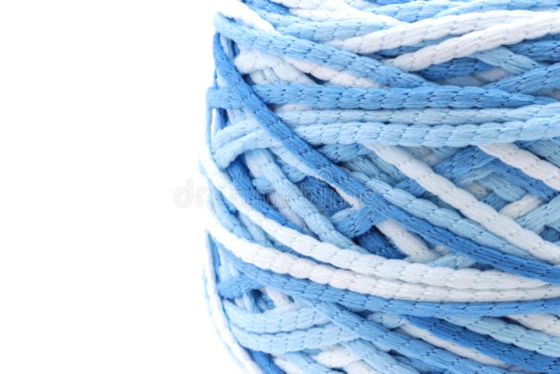 Blue of woollen thread stock image. Image of conceptual - 43570951