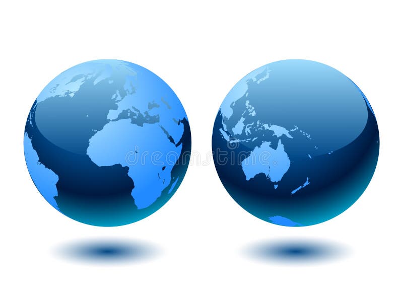 World globe vector stock vector. Illustration of mainland - 98492608