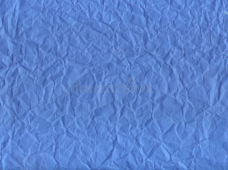 Blue wrinkled paper stock image. Image of abtract, blue - 9732007