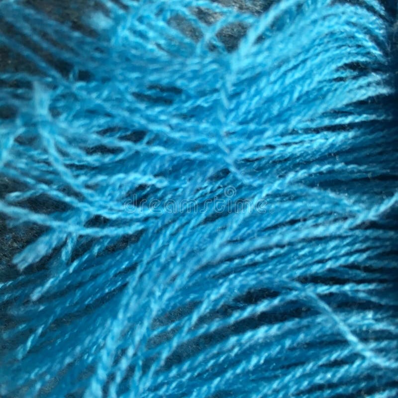 Blue yarn stock image. Image of blue, soft, fringe, background - 80460203