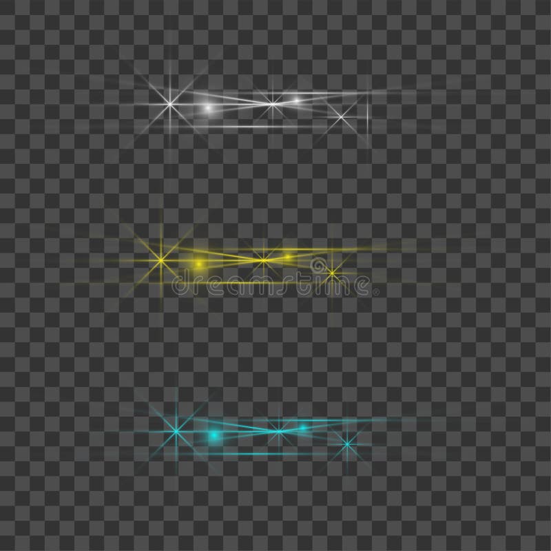 Blue and Yellow Beautiful Light Explodes with a Transparent Explosion ...