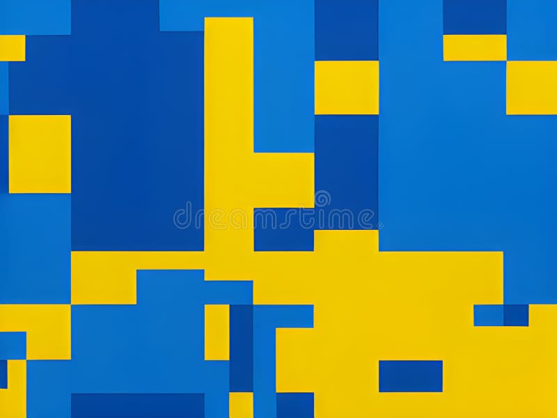 Blue and Yellow Color of Abstract Background Stock Illustration ...