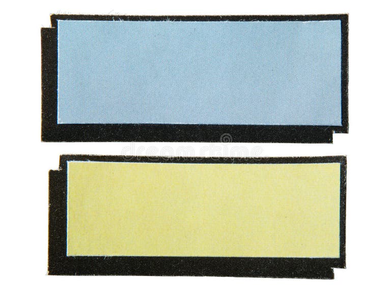 Blue and Yellow Comic Book Style Text Box with Halftone Effect Stock ...