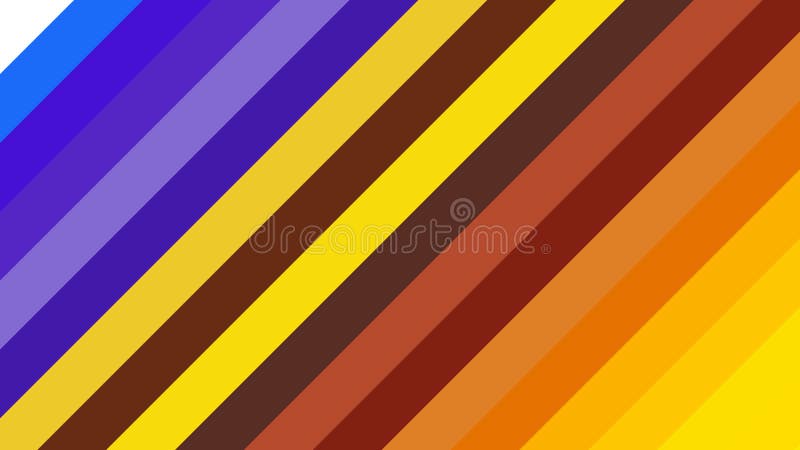 Blue and Yellow Diagonal Stripes Background Vector Illustration Stock ...