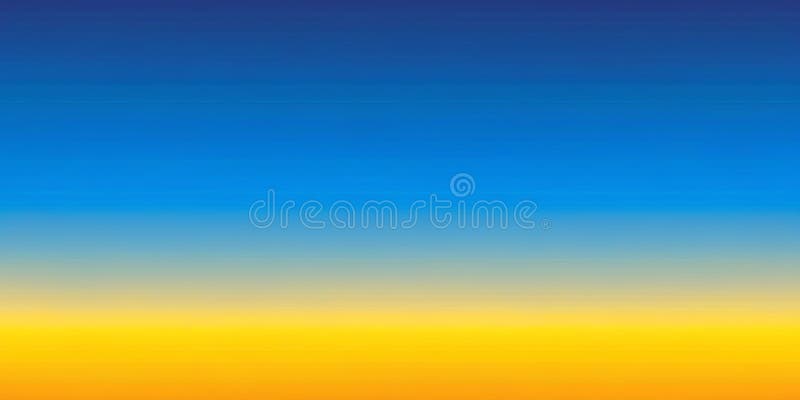 Blue and Yellow Gradient Background AI-Generated Content Stock ...