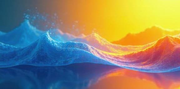 Blue Yellow Gradient Glassmorphic Weather App Interface, Sky, Aesthetic ...