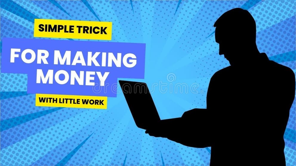 Youtube Thumbnail , Money, Investment, Earning. Stock Illustration ...