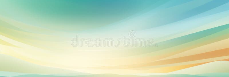 Blue, Yellow and Green Abstract Backgrounds. Banner Stock Illustration ...